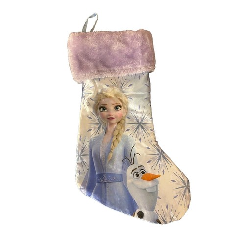 Disney Frozen Christmas Stocking - Elsa And Olaf 15”, Light Purple | eBay