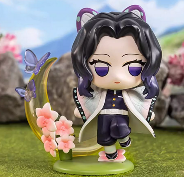 Authentic Demon Slayer Birth flower Series Confirmed Blind Box Figure ...