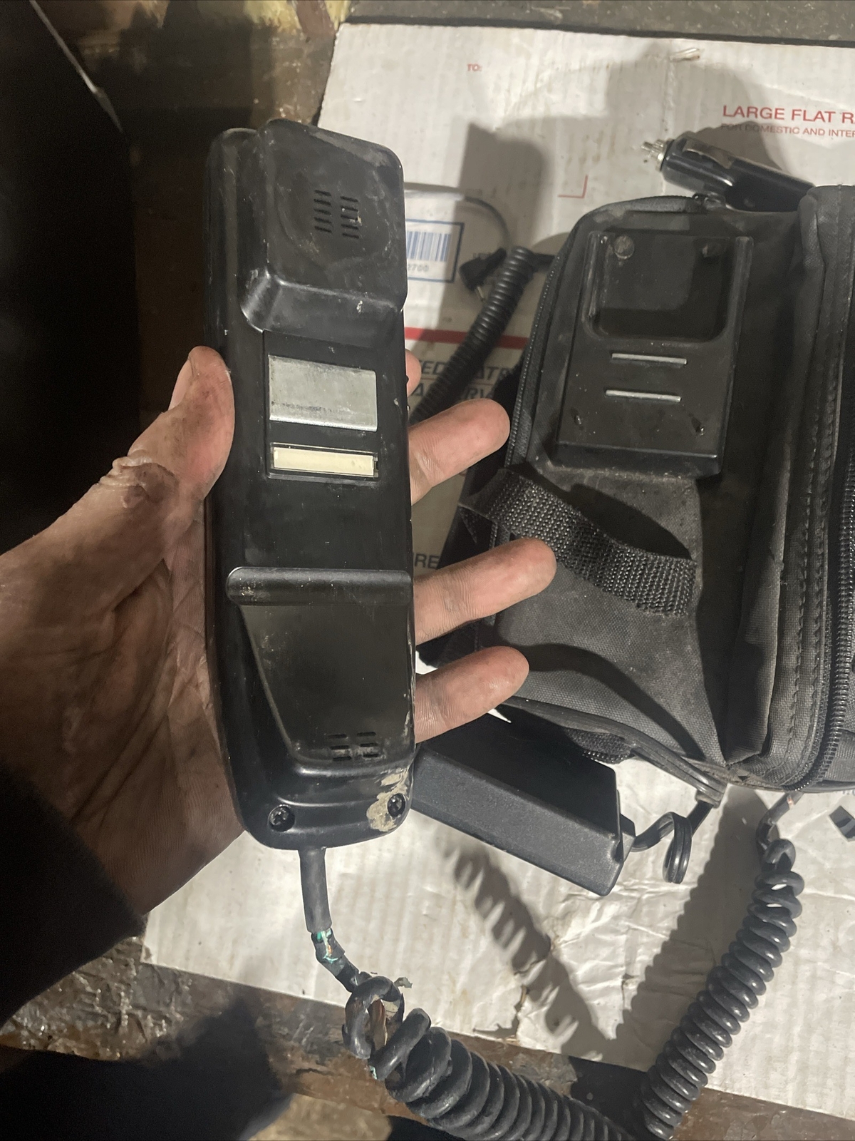 Radio Shack CT-1055 17-1007 Vintage Cellular Transportable Phone Cell ...