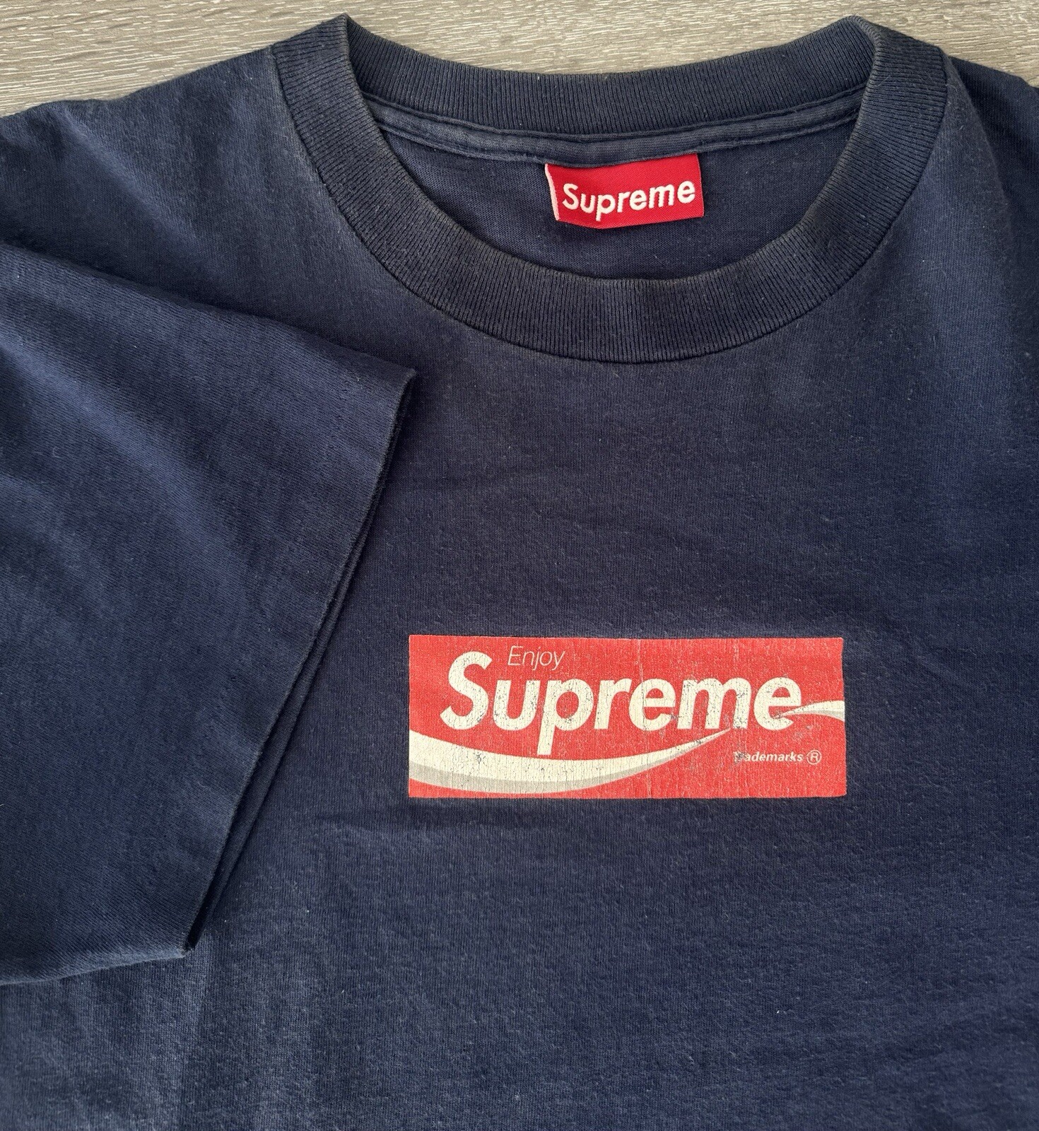 Supreme 1997 Coca Cola Box Logo Tee - Gem