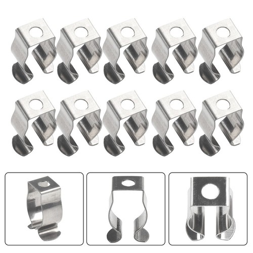 Terry Clips Terry Clips Open Silver Stainless Steel Used To Clamp Pipes ...