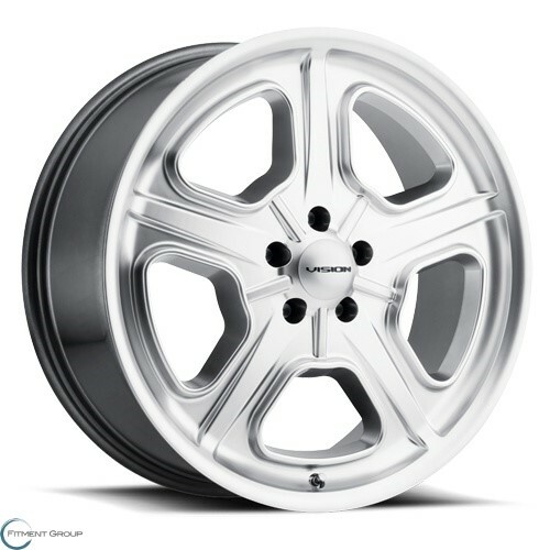 Vision Wheel 147 Daytona 7x15 Hyper Silver Rim for sale online | eBay