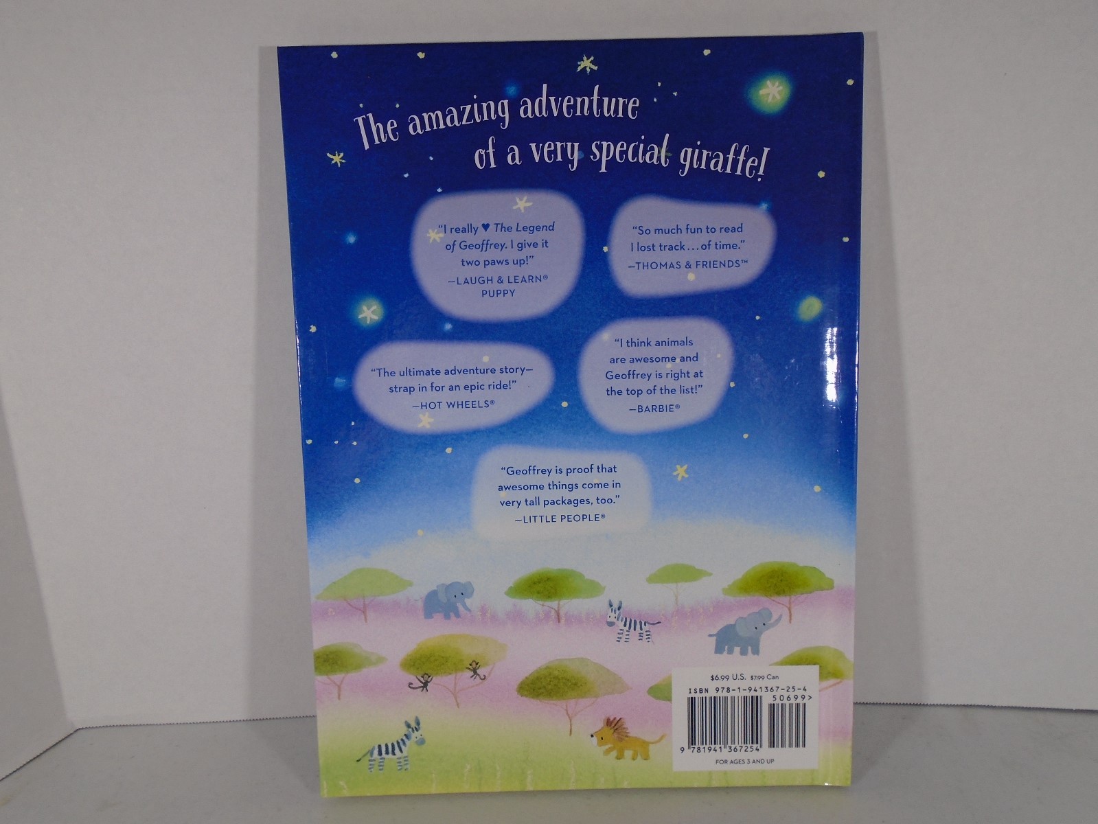 THE LEGEND OF GEOFFREY BOOK (NEW) TOYSRUS | eBay