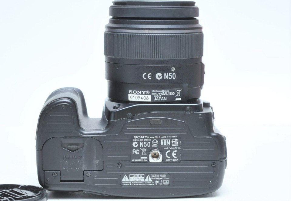 Sony Alpha a100 DSLR Digital Camera with 18-55mm Lens | eBay