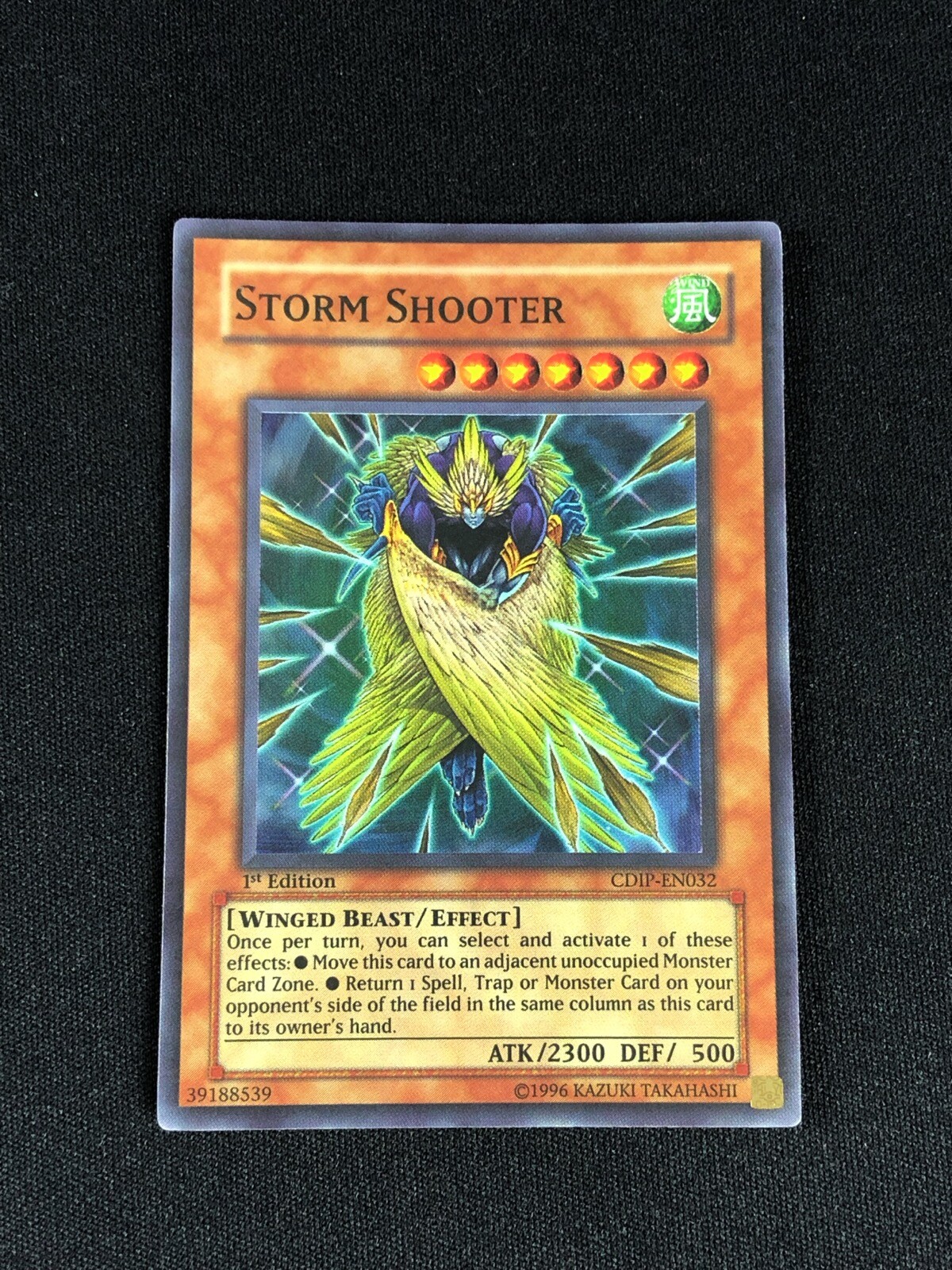 YUGIOH STORM SHOOTER CDIP-EN032 1ST SUPER PLAY/EDGEWARE | eBay