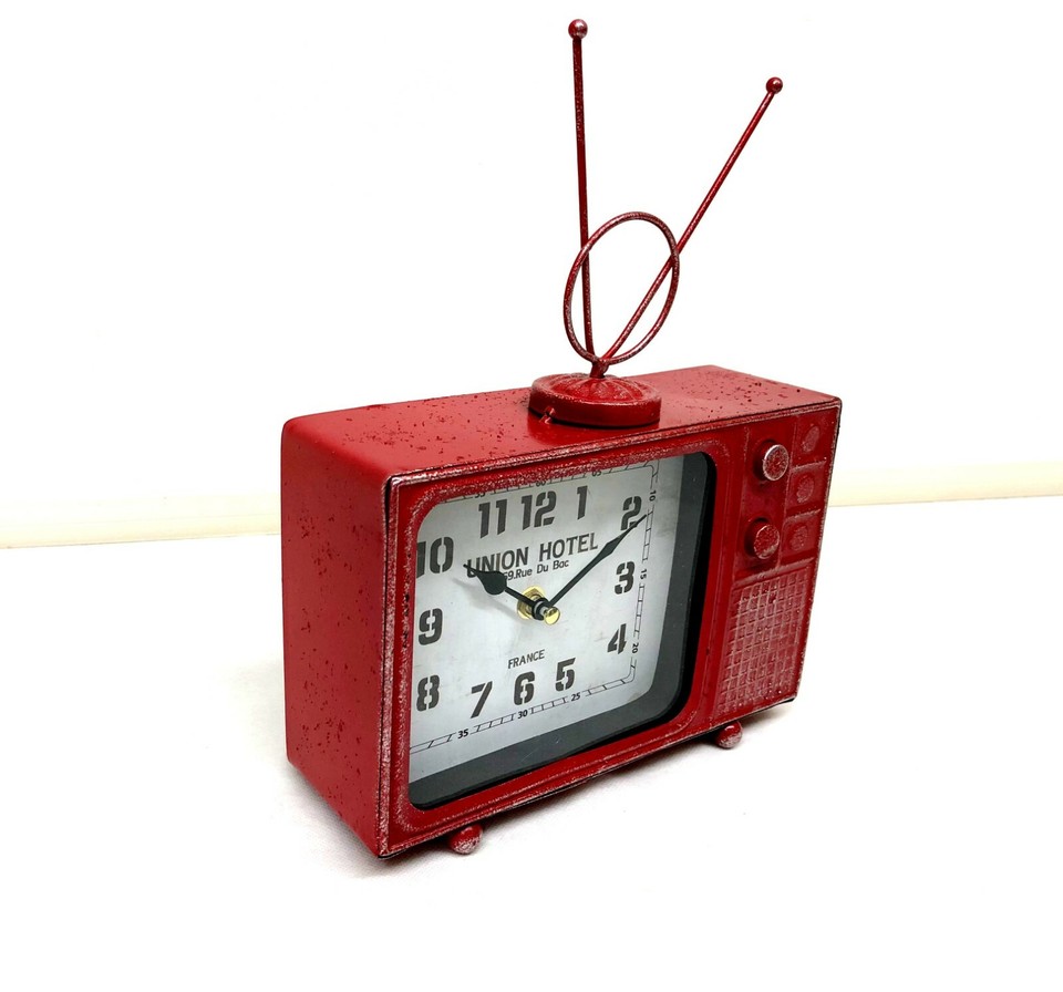 Rare Creative Vintage Television clock for living room Decoration | eBay