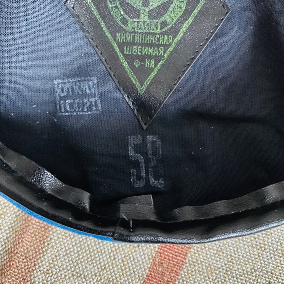 Soviet Blue Beret VDV. Airborne Hat Margelov. Paratrooper Cap, Cockade ...