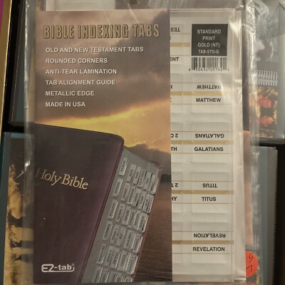 ez-tab bible indexing tabs | eBay