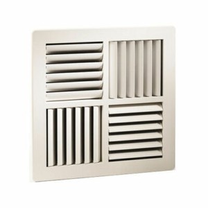 Square Ceiling Vent Cooling Vent 4 Way aircon vents 270x270 mm ceiling ...