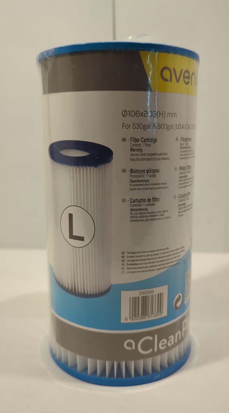 JLeisure Avenli 290589 4.17 x 8-Inch Filter Cartridge Replacement Part ...