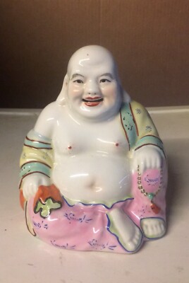 Vintage Buddha Lauhing Statue | eBay