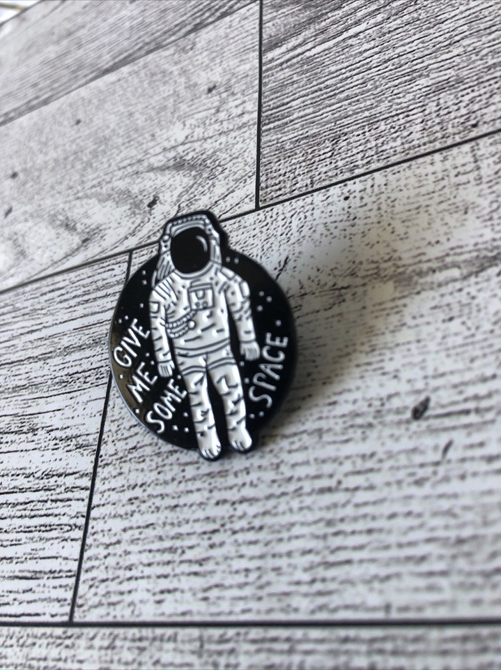 “Give Me Some Space” Astronaut - Enamel Pin- New | eBay