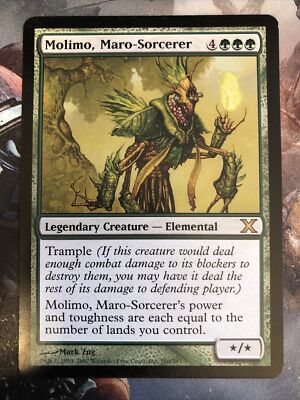 1x Molimo, Maro-Sorcerer 10th Edition LP MTG Magic the Gathering x1 MKE ...