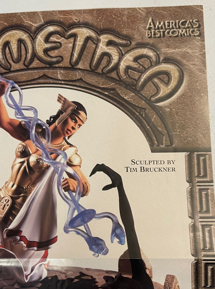 America's Best Comics PROMETHEA Folded Promo Poster 11" x 17" Statue ...