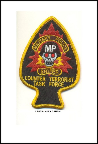 COUNTER TERRORIST TASK FORCE PATCH - LE003 | eBay