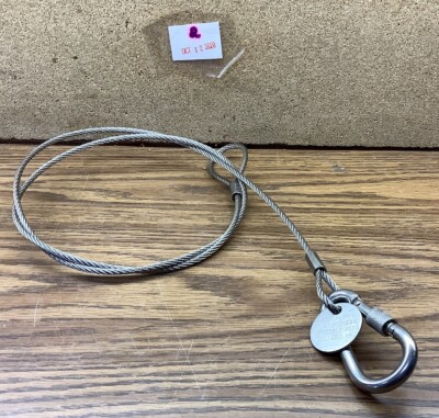 Rig-A-Lite 10128R 4FT Safety Cable Assy WLL 250 Lbs | eBay