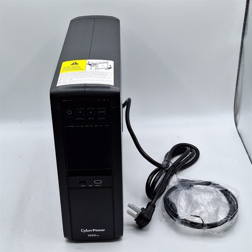 CyberPower - 1500VA Sine Wave Battery Back-Up System - Black [GX1500U ...