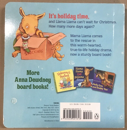 Llama Llama Holiday Drama by Anna Dewdney (2017, Children's Board Books ...