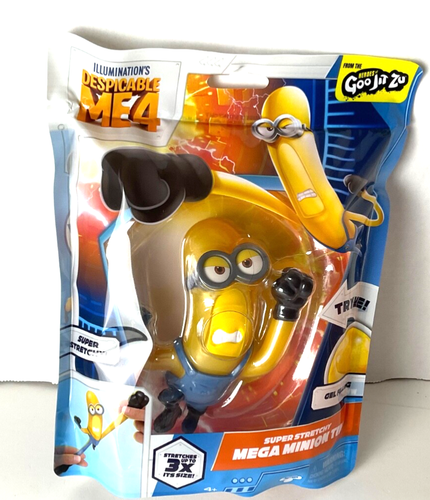 Despicable Me 4 Super Stretchy Mega Minion Tim Figure From Goo Jit Zu ...
