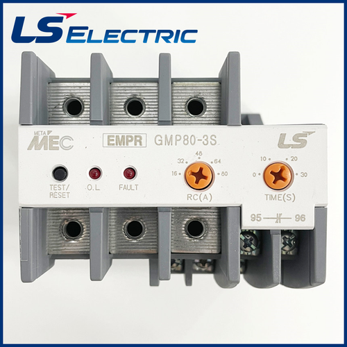 NEW LS Electronic Motor Protection Relay GMP80-3S 80A Screw Type EMPR ...