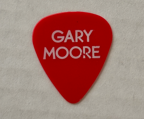 Gary Moore Vintage Guitar Pick 1992 After Hours Tour Concert Stage Show ...