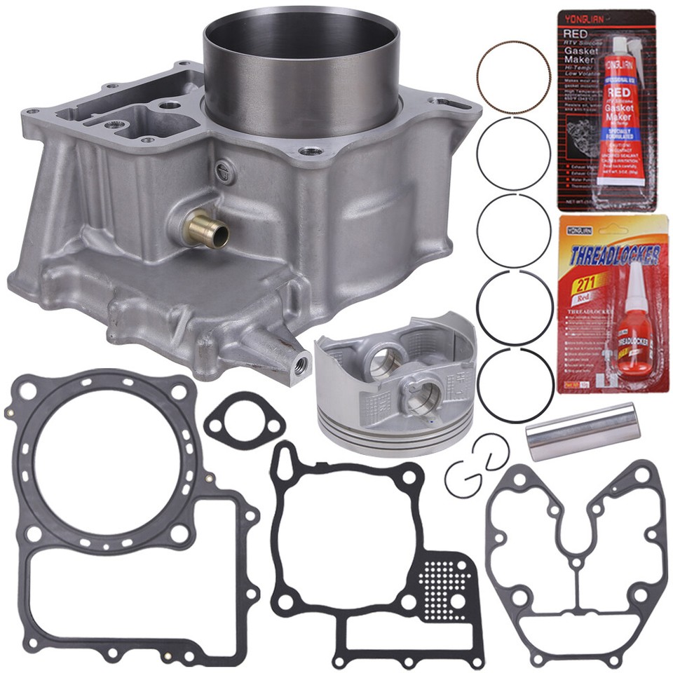 Cylinder Piston Gasket Top End Rebuild Kit For Honda Big Red MUV700 ...