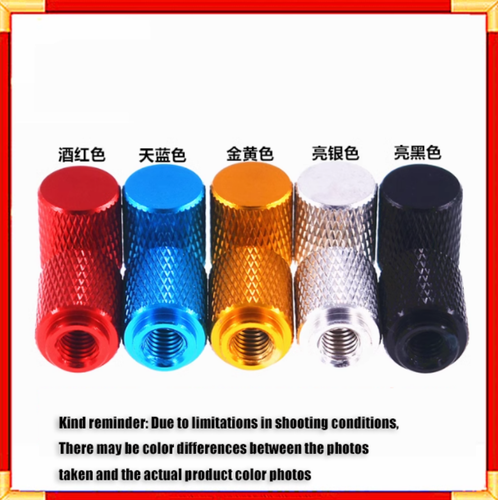 1Pcs Extended high knurled stainless steel adjustable handle head screw ...