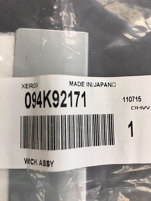 Xerox Wick Assy OEM # 094K92171 for Models 2045/2060/6060 | eBay