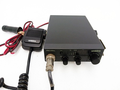 Uniden Pro 510XL 40 channel CB Radio with Mount & Microphone - WORKS | eBay