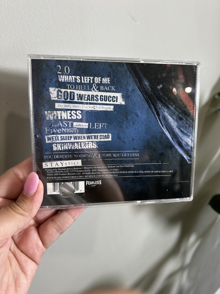 Blessthefall WITNESS CD Metal Album Fearless record Opened Barley Used ...