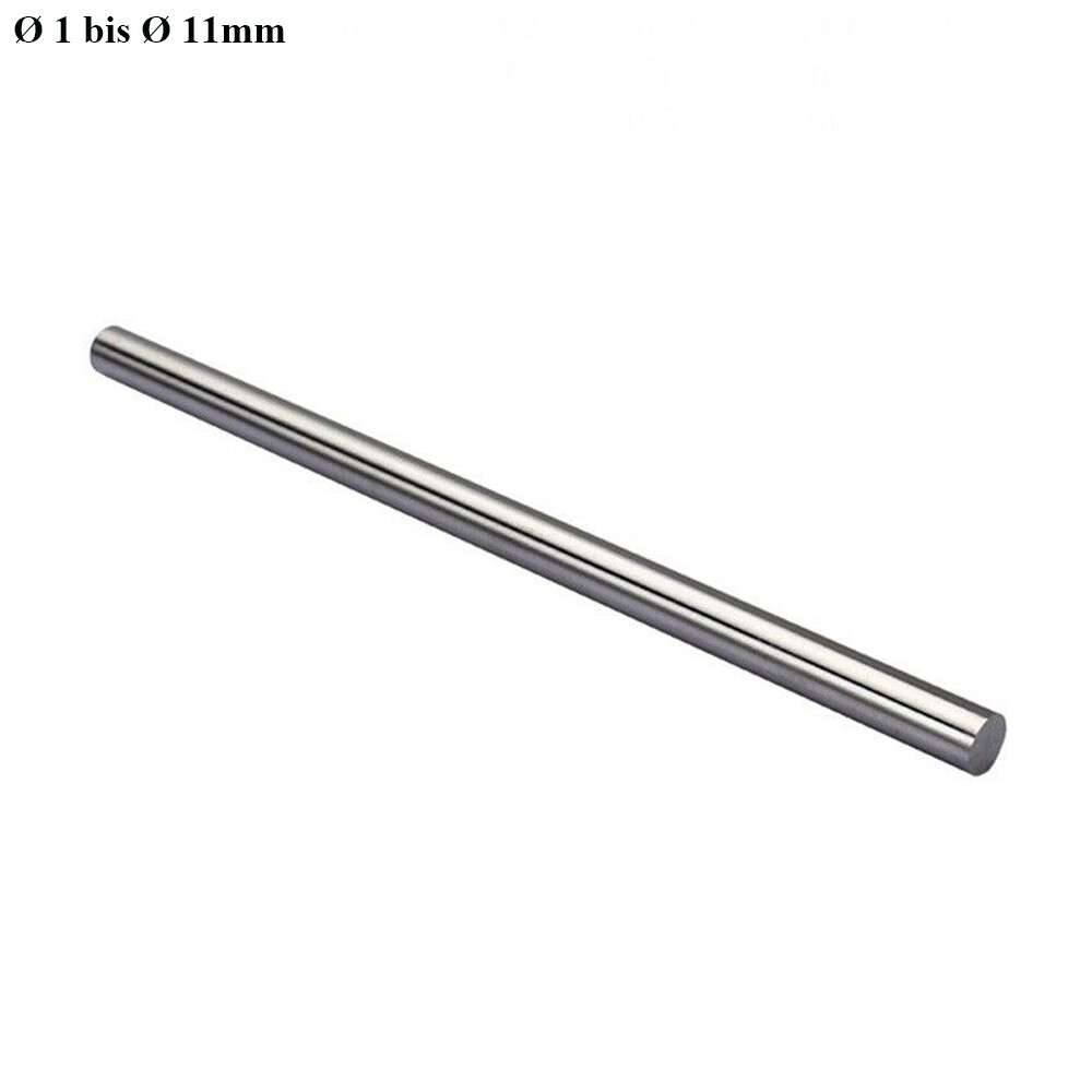 HSS Rundstahl Ø 1 - Ø 12mm Rundstange Stäbe Rundeisen Rundmaterial ...