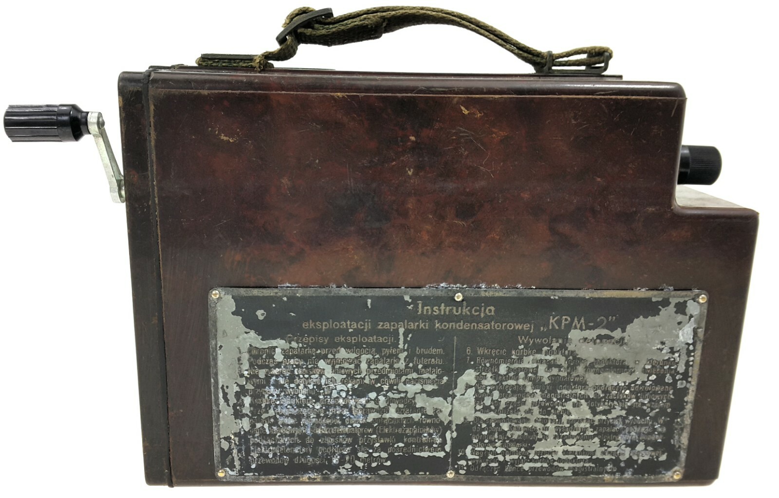 Rare Ex-Army Bakelite Blasting Machine Military Detonator Dynamo Miners ...