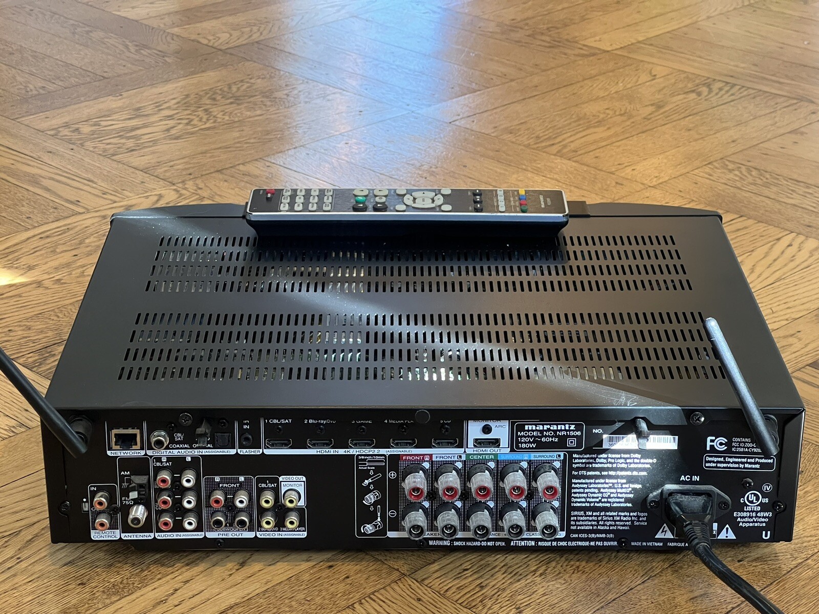 Marantz NR 1506 5.2 Channel 100 Watt Receiver 699927280857 | eBay