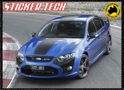 FG GTF GT-F 351 ROOF STRIPE STICKER DECAL KIT SUITS 2014 FORD FALCON ...