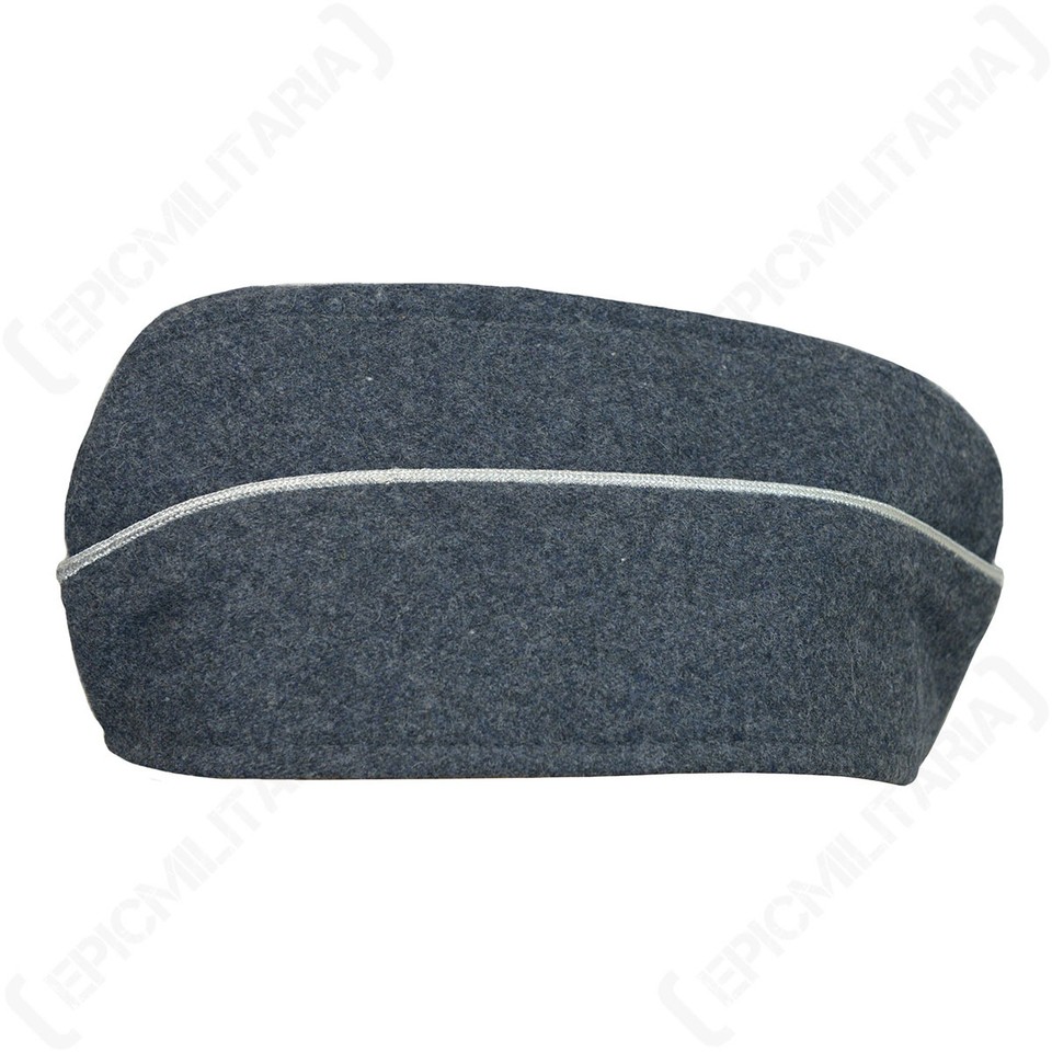 WW2 Luftwaffe M40 Officers Side Cap - Repro German Hat Uniform Pilot ...