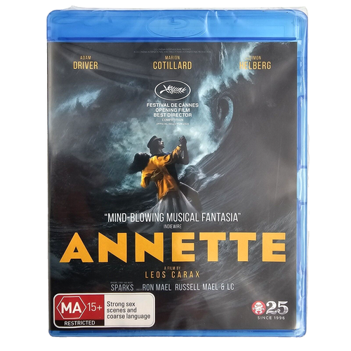 Annette Blu-ray (2021) Australian Region B - Brand New & Sealed | eBay ...
