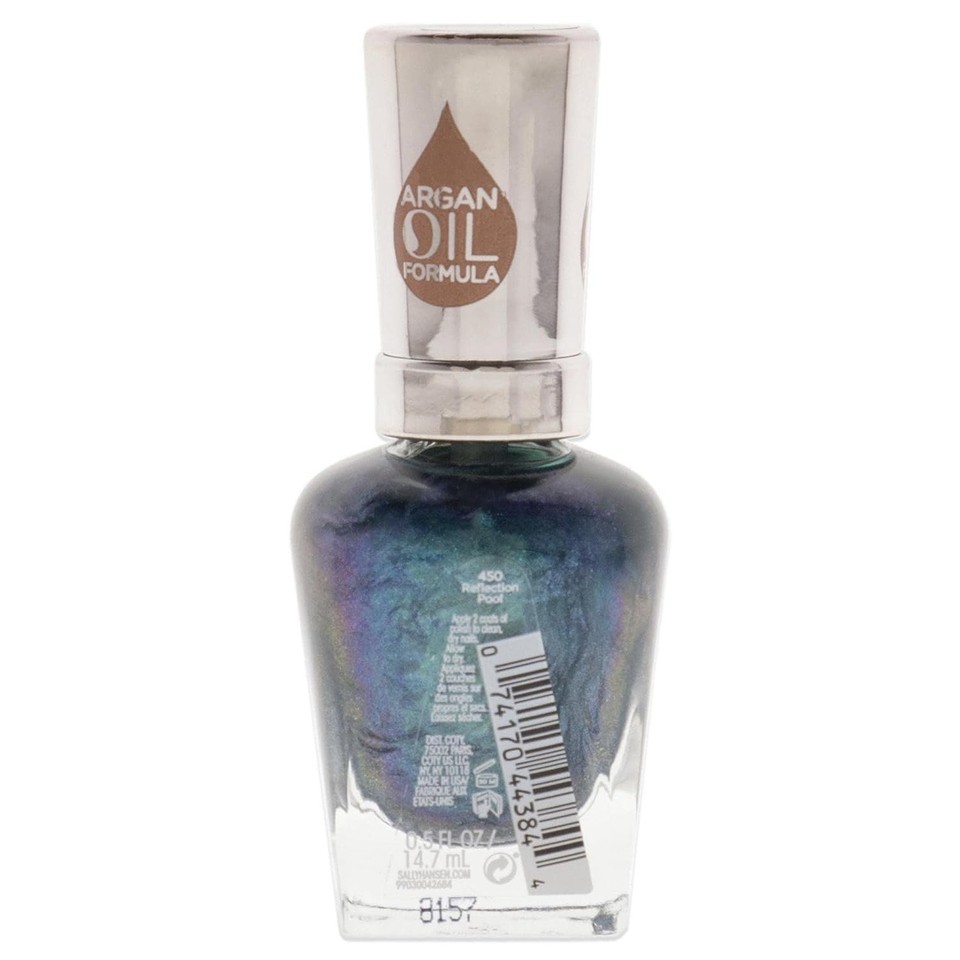 Sally Hansen Color Therapy Nail Polish, Reflection Pool, Pack of 1 ...