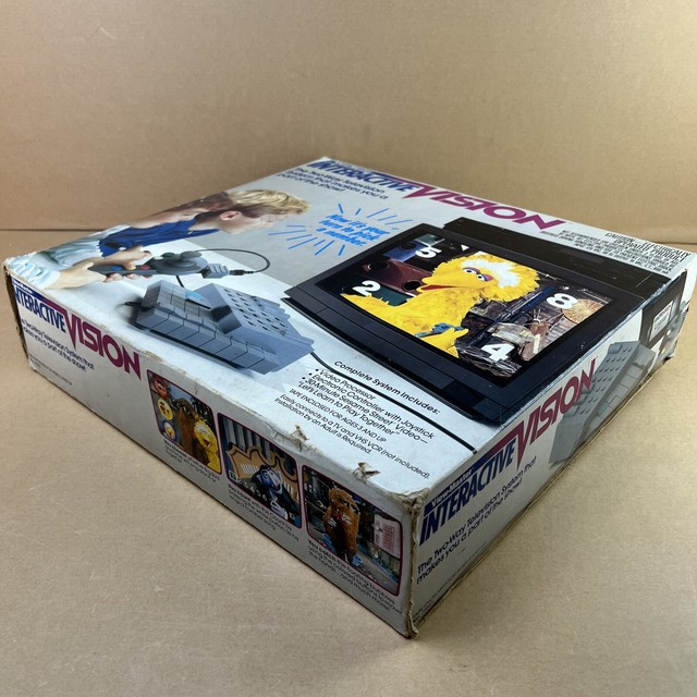 View-Master Interactive Vision 1988 VHS Sesame Street Cartoon Game ...