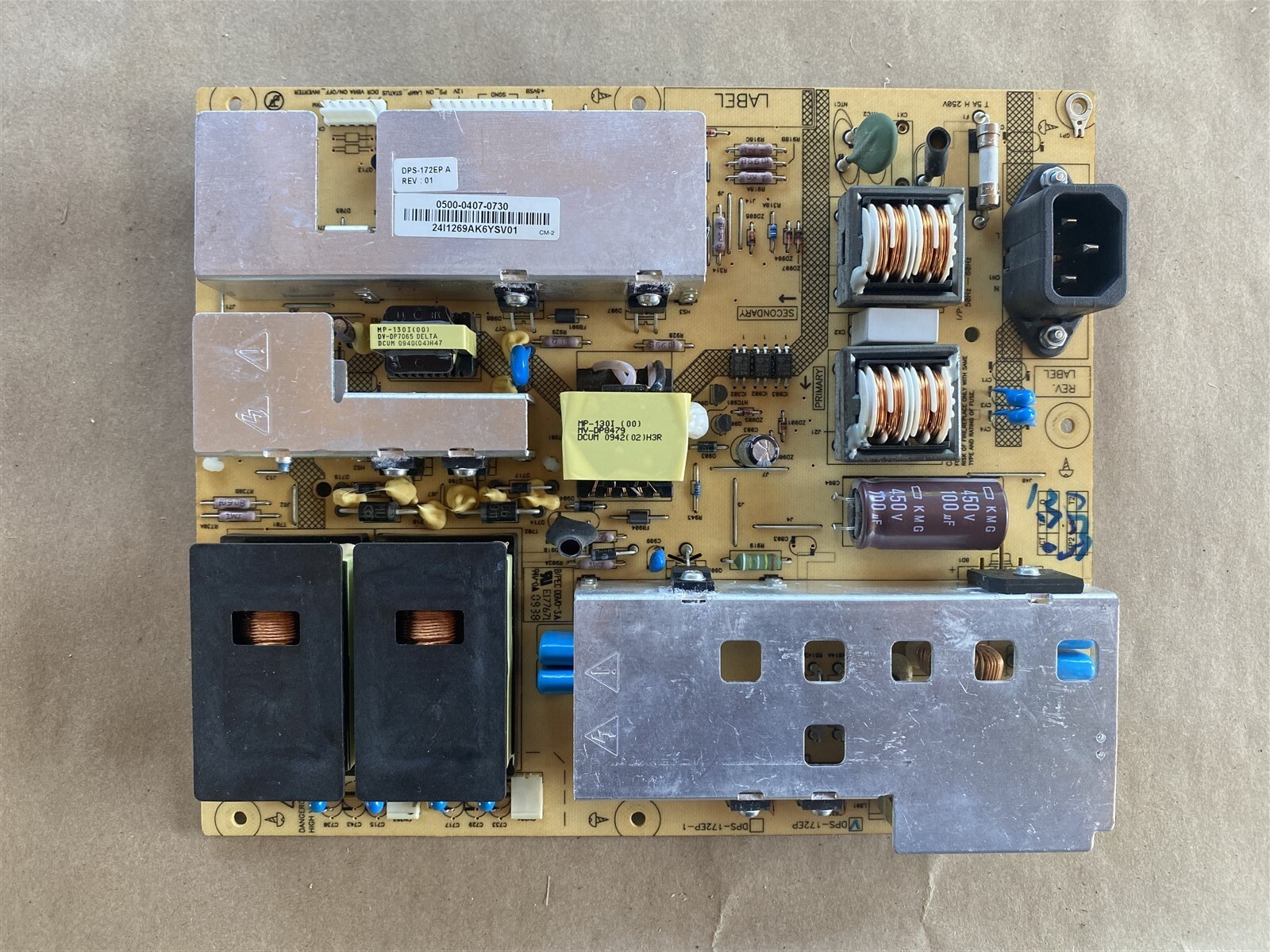 Vizio VO320E 0500-0407-0730 ( DPS-172EP) Power Supply Backlight ...