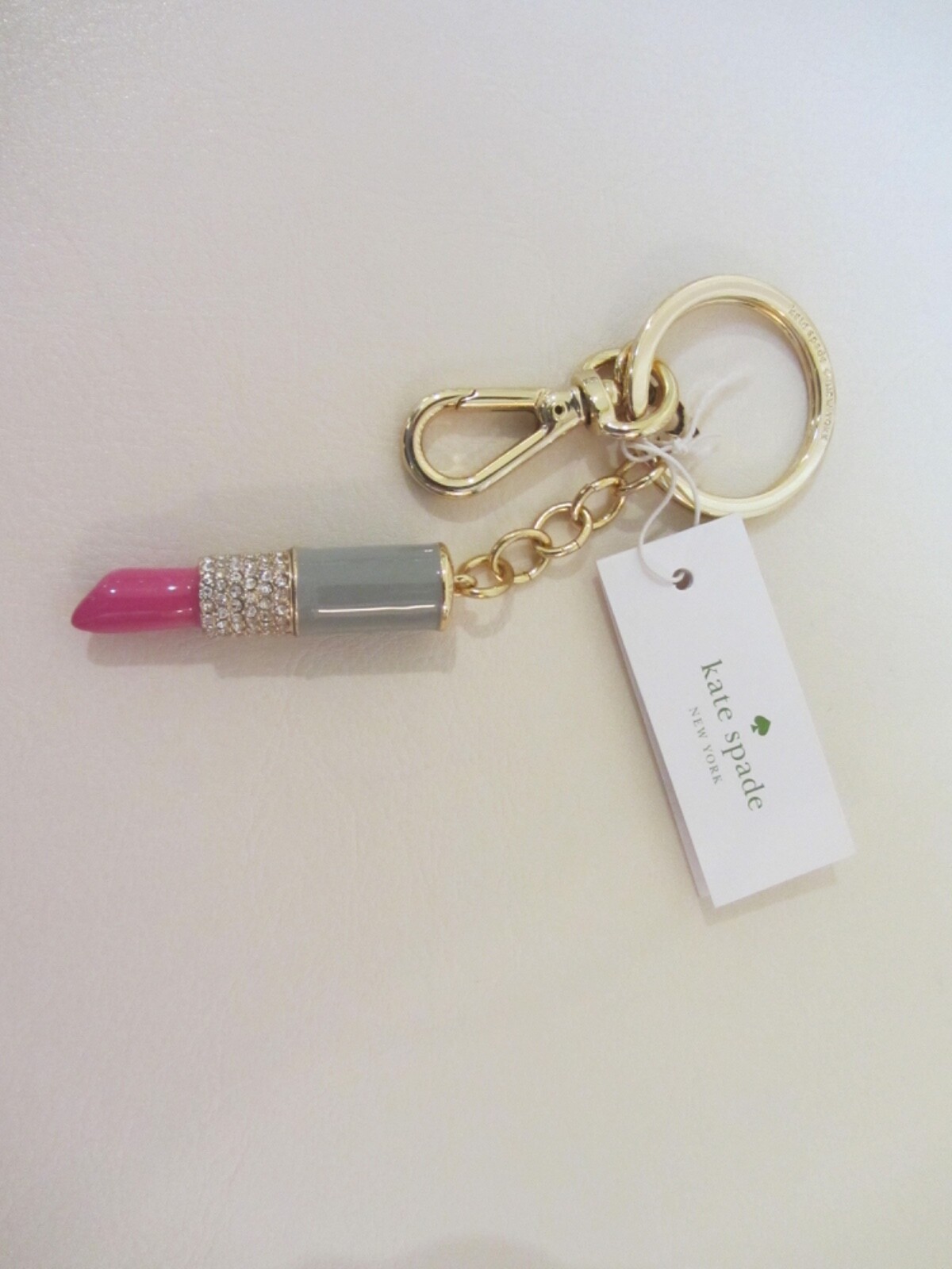 Kate Spade RARE Lipstick Keychain | eBay