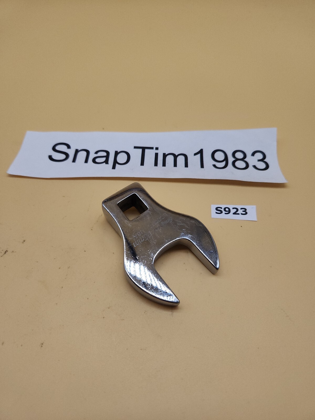 Snap-on 1/2" Drive 25 Mm Open End Metric Crowfoot Wrench SCOM25 for ...