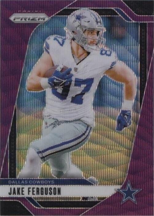 2024 Panini Prizm - Jake Ferguson #76 Purple Wave Prizm /99 for sale ...