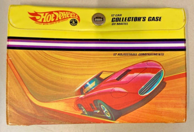 Vintage 1968 Hot Wheels 12 Car Collectors Case Mattel | eBay