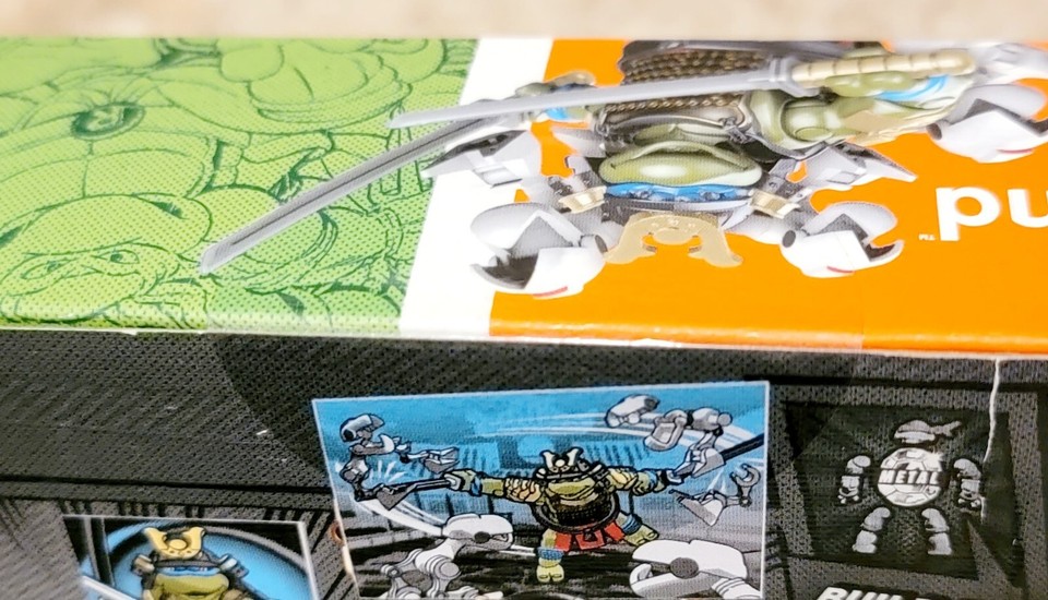 Mega Construx Teenage Mutant Ninja Turtles TMNT Samurai Leonardo Battle ...