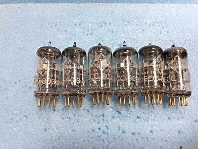 Telefunken ECC803S/12ax7/E83CC/ec83 Gold Pins NOS NIB Matched Pair | eBay