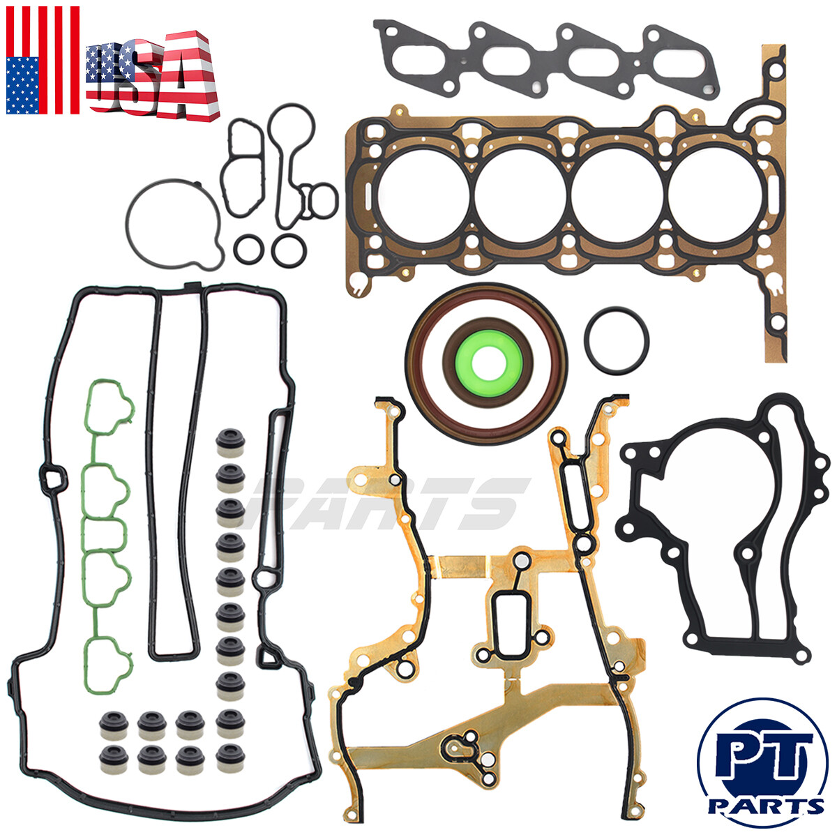 Fit Buick Chevrolet 1.4L Turbo EcoTEC Engine Cylinder Head Gasket Set ...