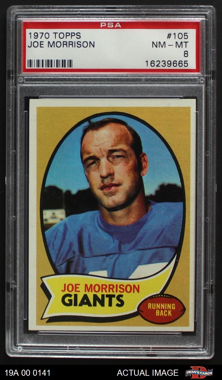 1970+Topps+-+%23105+Joe+Morrison for sale online | eBay