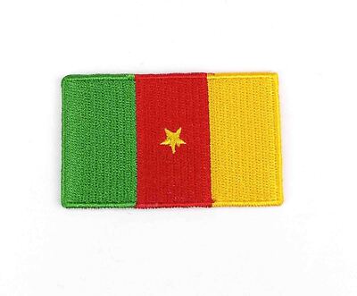 cameroon country flag Sew iron-on patch Embroidered 3115 | eBay