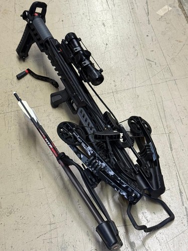 2025 Killer Instinct TEMPR-X Crossbow Kit FULL PACKAGE Hunting Bow Boss ...