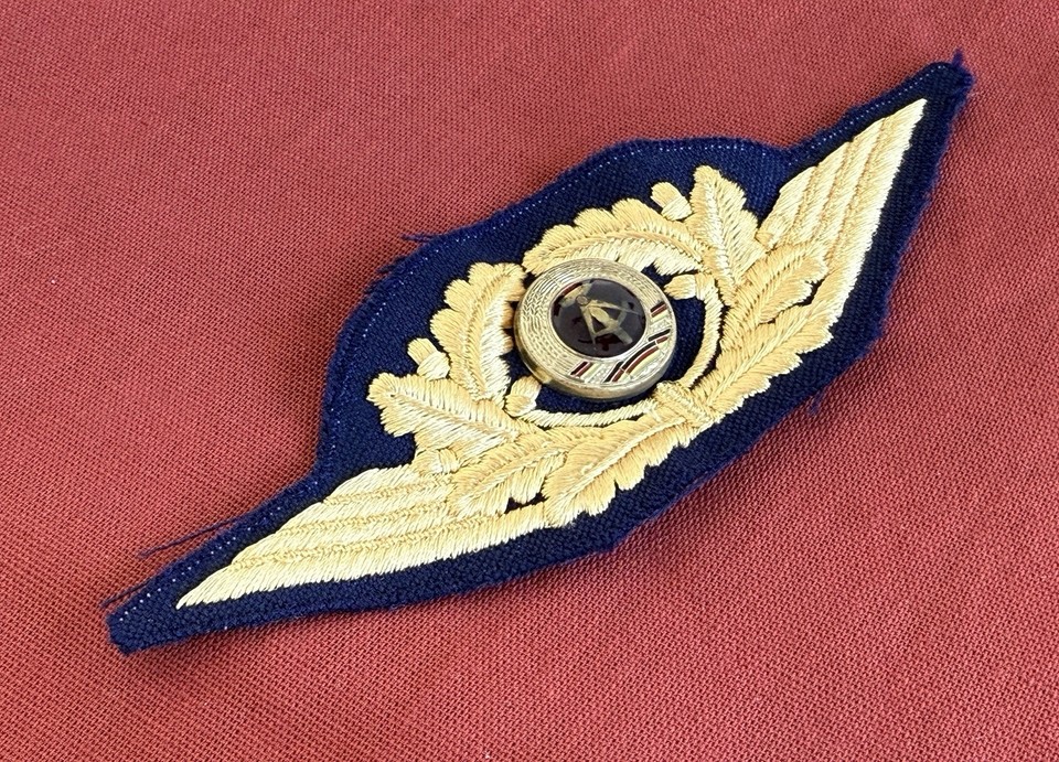 1980’s Interflug Airline East Germany Captain First Office Pilot Hat ...